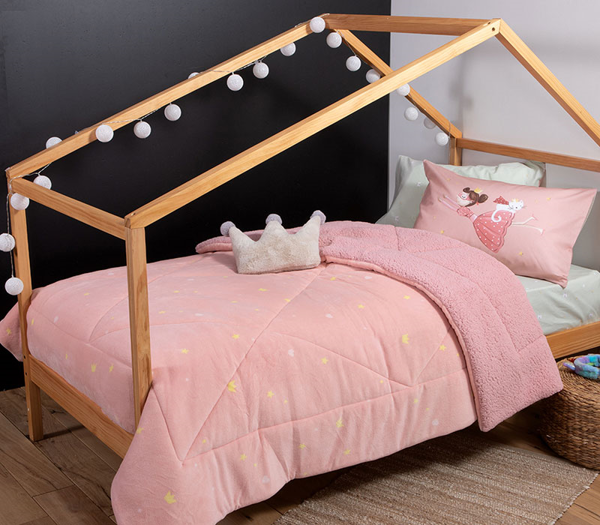 Warmhome.gr | ΠΑΙΔΙΚΟ-ΚΟΥΒΕΡΤΟΠΑΠΛΩΜΑ-ΜΟΝΟ-PRINCESS-AT-HOME-160Χ220
