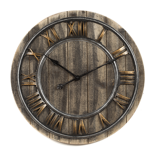 Warmhome.gr | ΡΟΛΟΙ-ΤΟΙΧΟΥ-VINTAGE-ΞΥΛΙΝΟ-ΚΑΦΕ-ARTEKKO-50CM